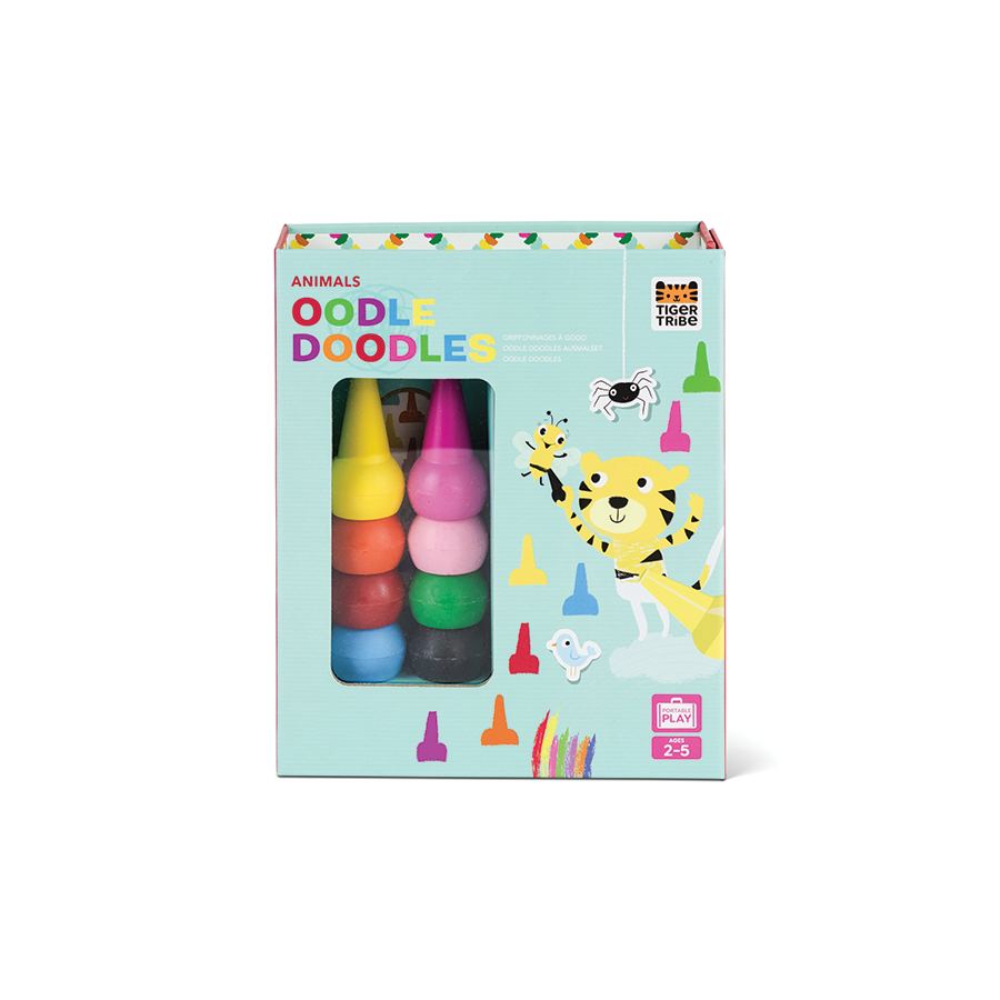 Tiger Tribe Oodle Doodles Crayon Set – Baby Presents