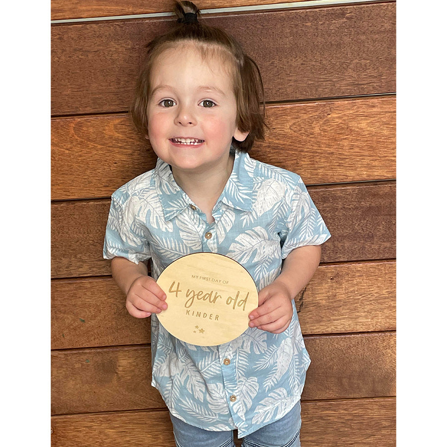 Plaque - 4 Year Old Kinder 15cm – Baby Presents